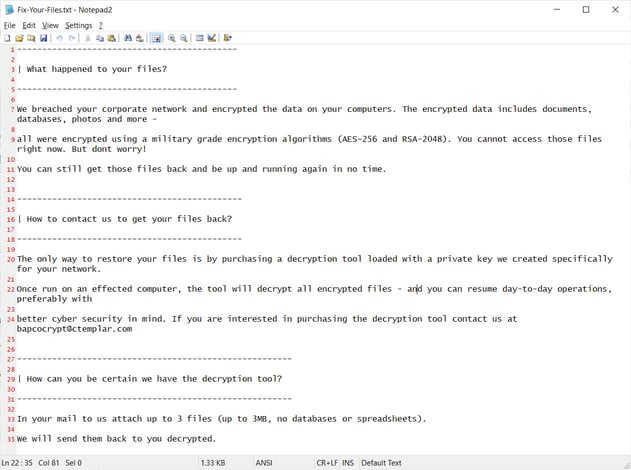 Snake Ransomware Slithers Through Networks