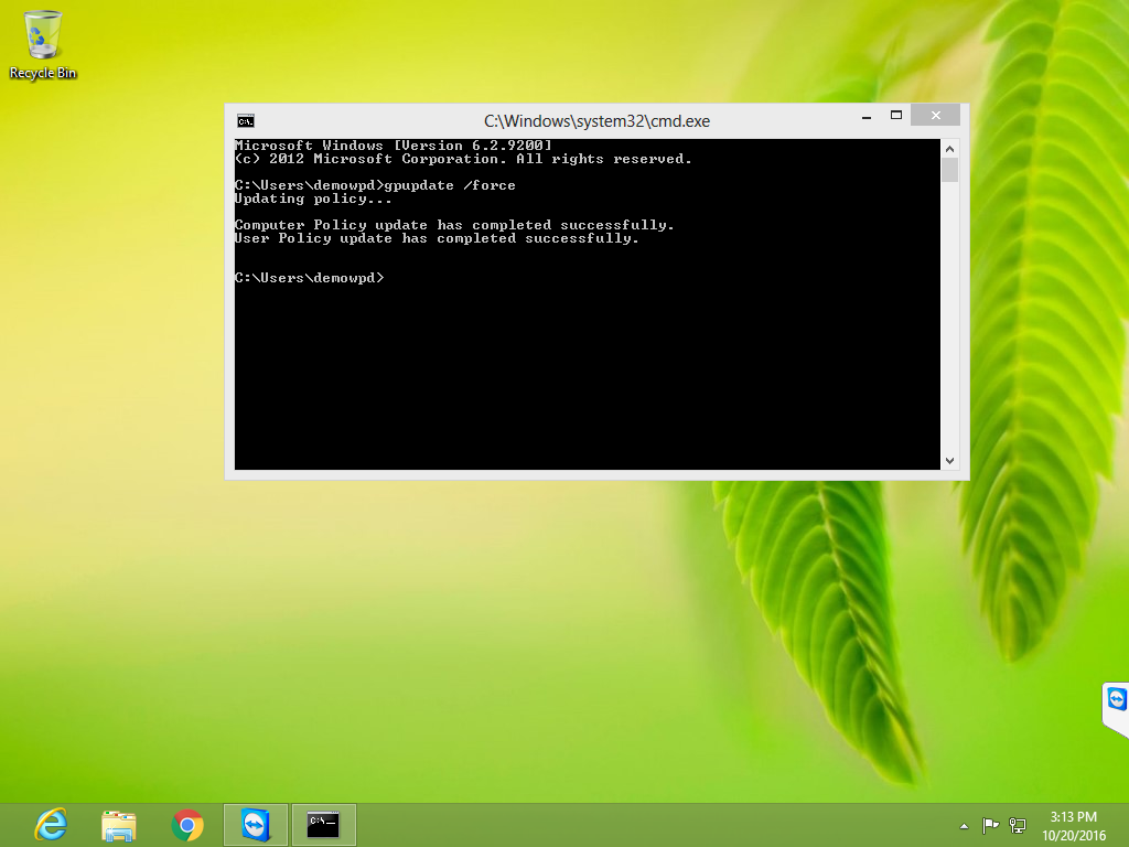 Using Group Policy to Disable Show Hidden Files